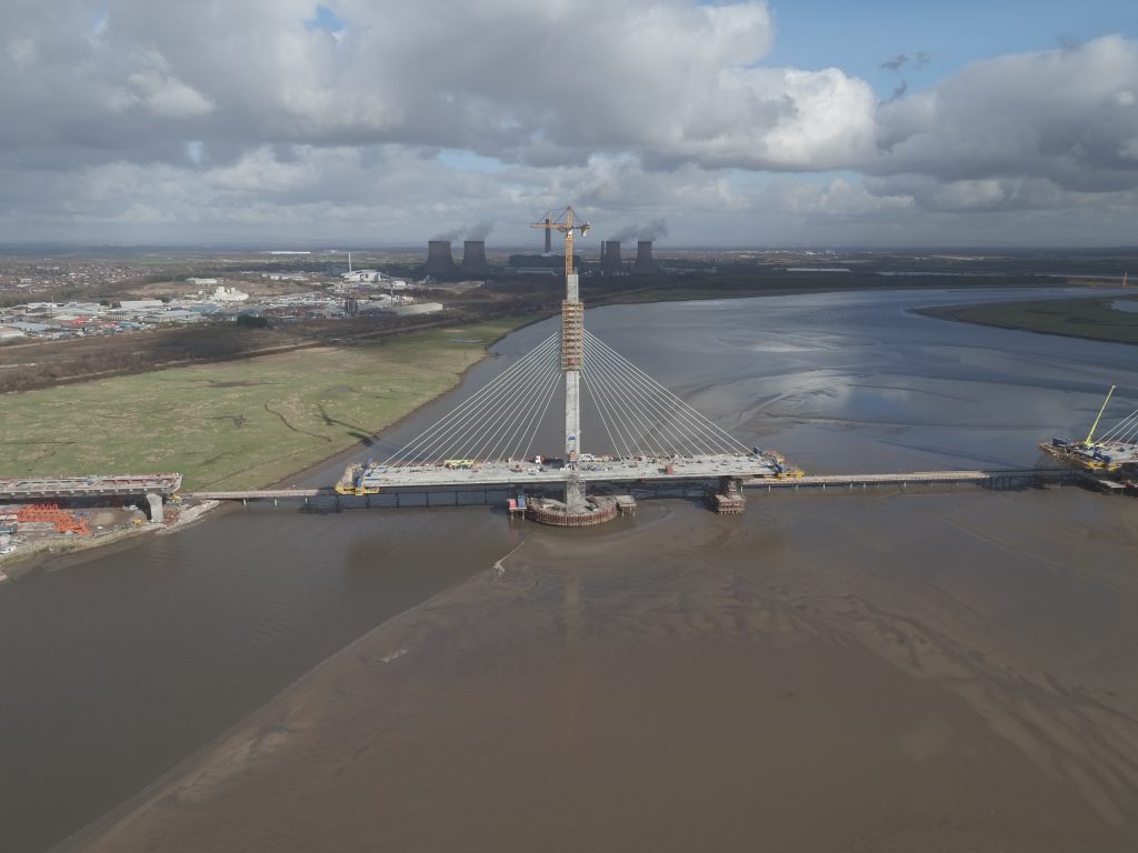 Mersey Gateway drone footage – March 2017 | The Mersey Gateway Project