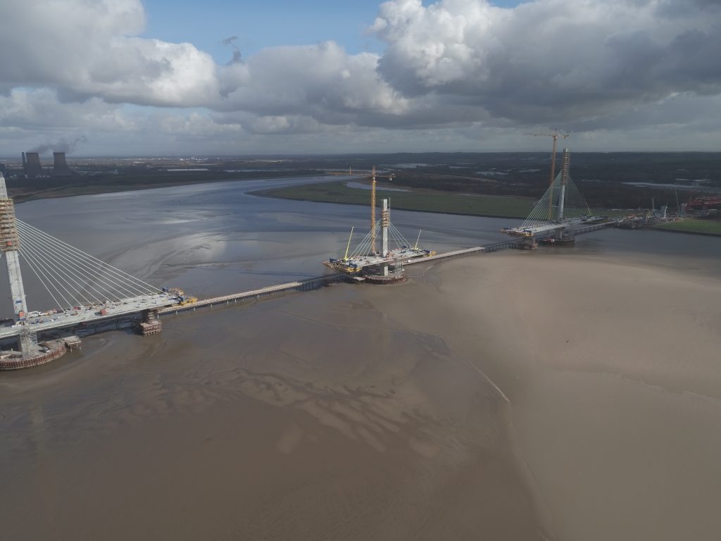Mersey Gateway drone footage – March 2017 | The Mersey Gateway Project